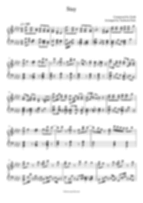 악보 > Zedd - Stay (feat. Alessia Cara) by 나음