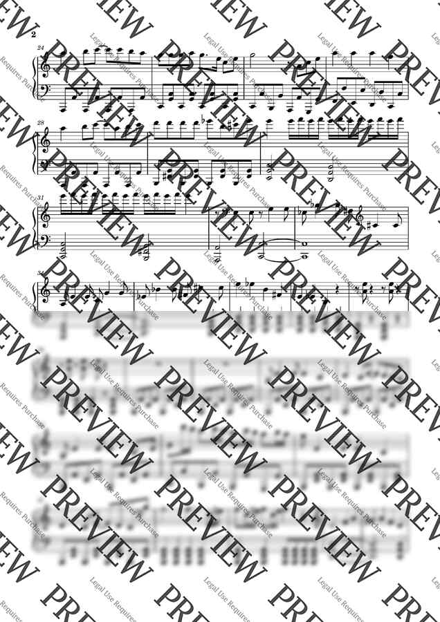 악보 > 커비 에어 라이드 - 체크 나이트 (Checker Knights) | MerphISC