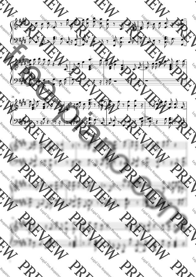 악보 > 방탄소년단 (BTS) - DNA by free-piano.com