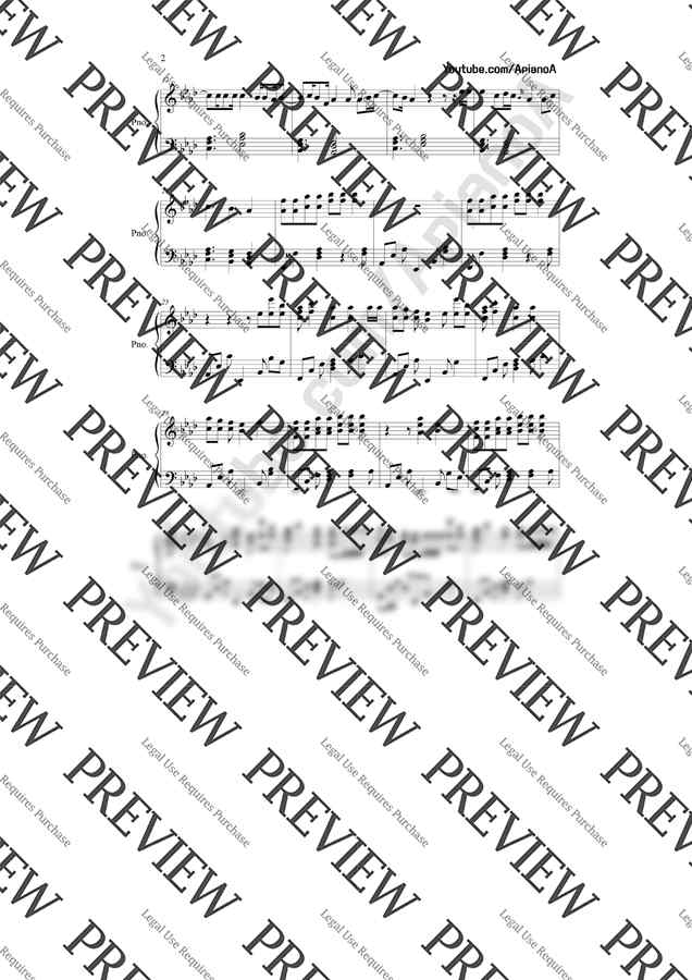 악보 > Adele - Hello by ApianoA