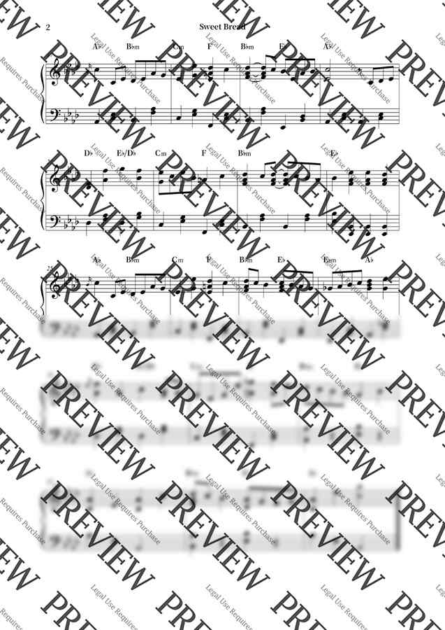 악보 > HISHINE - Sweet Bread