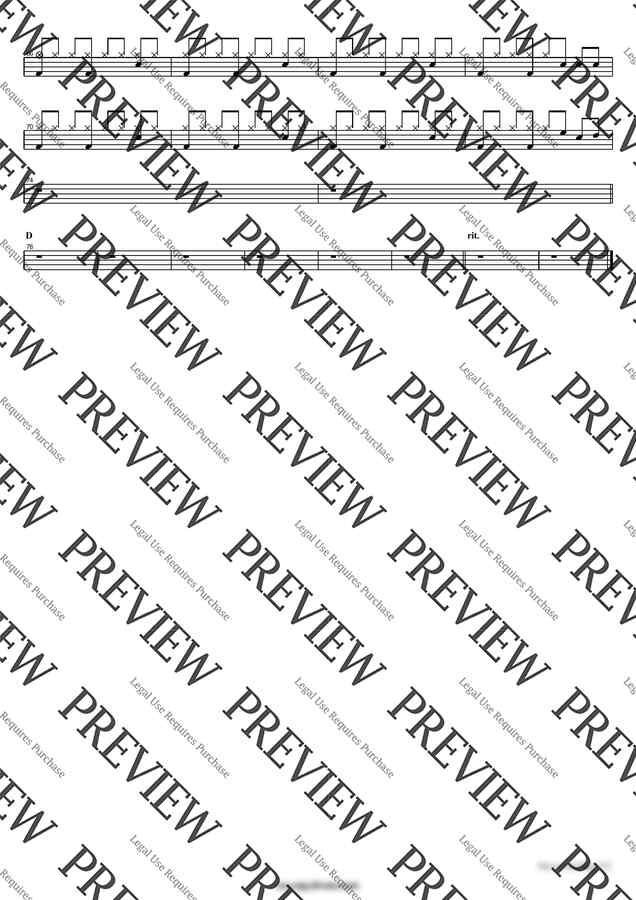 악보 > Lauv - Never Not by COPYDRUM