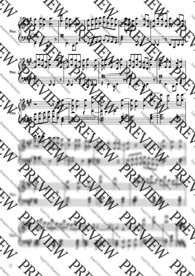 악보 > 디모 OST - Wings of Piano by Salamanz