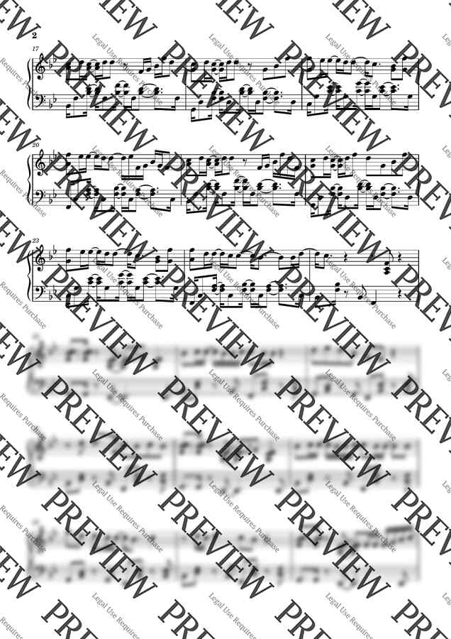 악보 > EXO 엑소 - 첫 눈 [원곡버전] (고급/체르니30) by raum piano