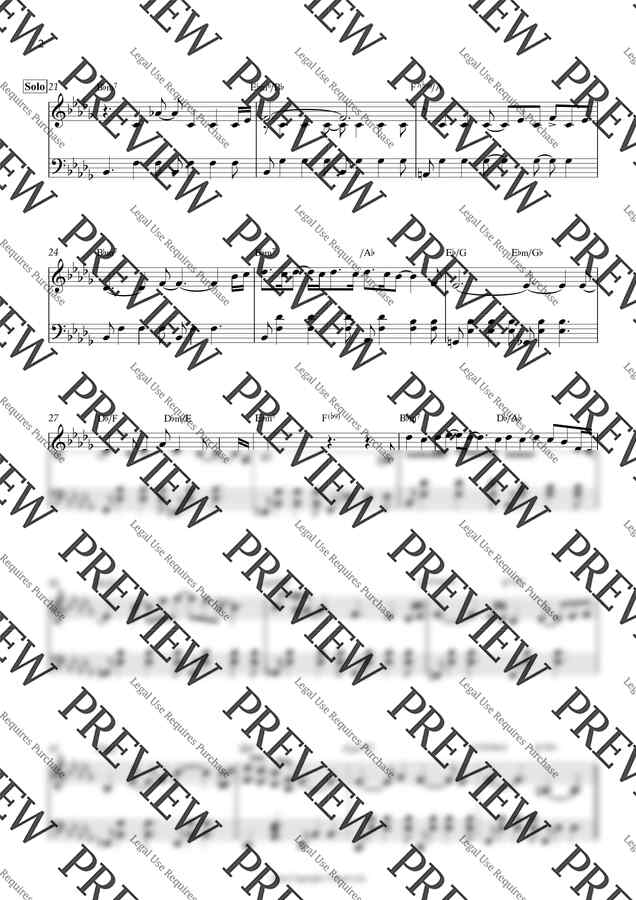 악보 > Norma Winstone - Distance by Jueun Music