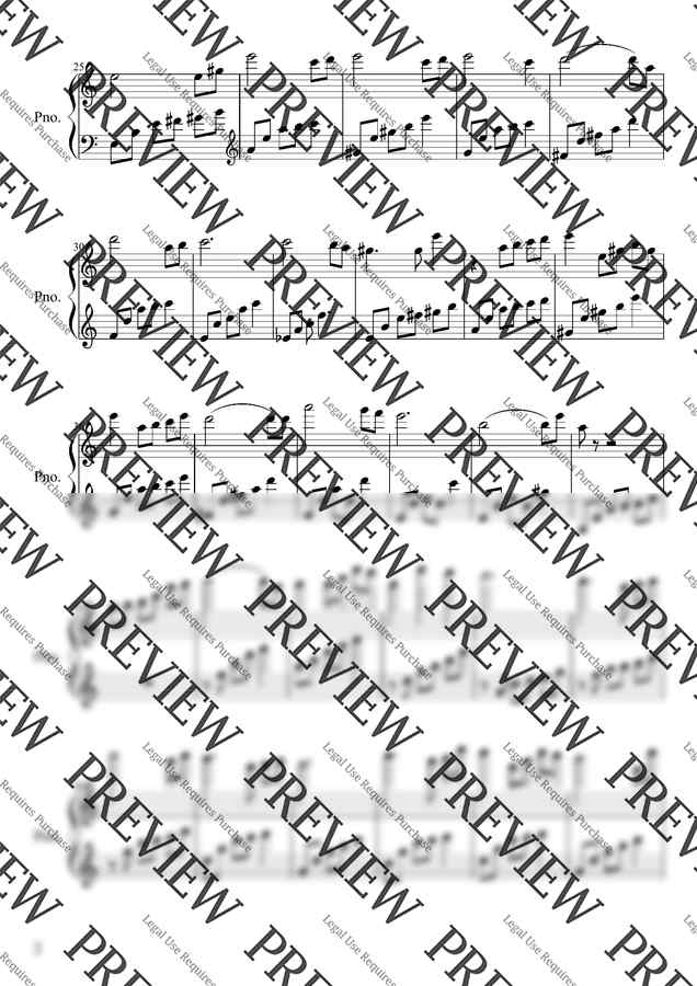 악보 > Ib - Memory (title theme)