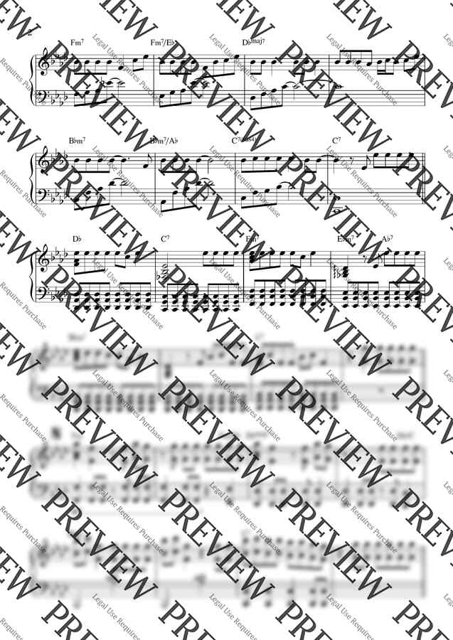 악보 > GOT7 (갓세븐) - Not By The Moon (Fm key)