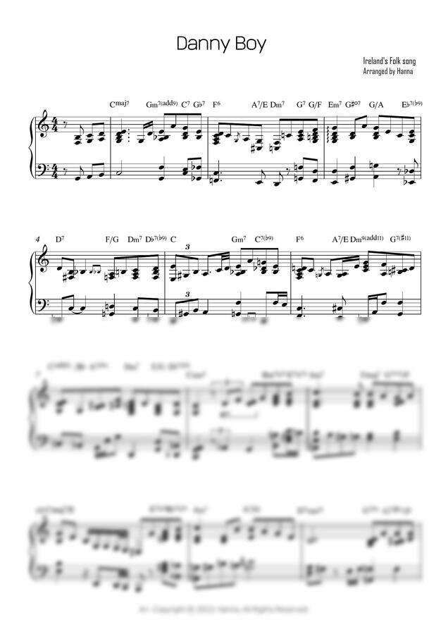 Danny Boy Irish Traditional Song Includes Lead Sheet