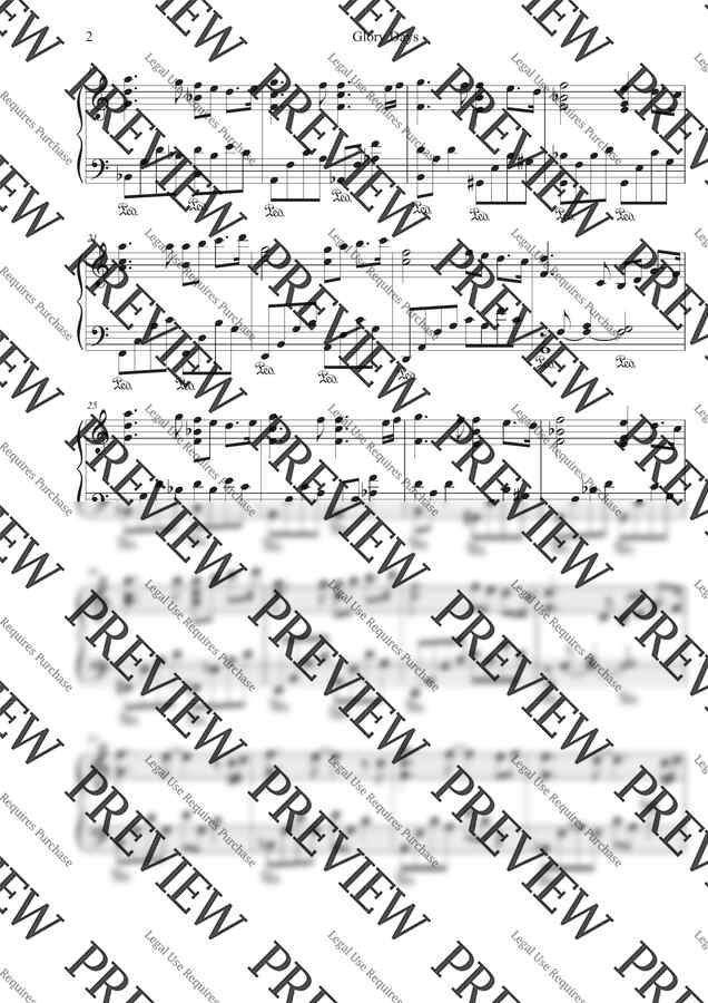 악보 > MINU(미누) - Glory Days by MINU(미누)