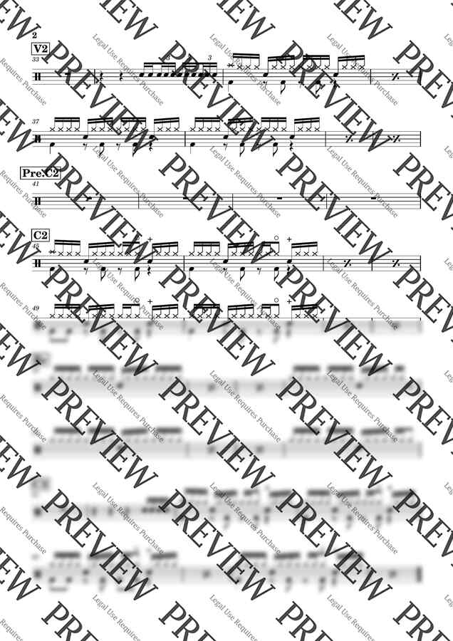 악보 > RIIZE(라이즈) - Love 119 by Drummer KWI