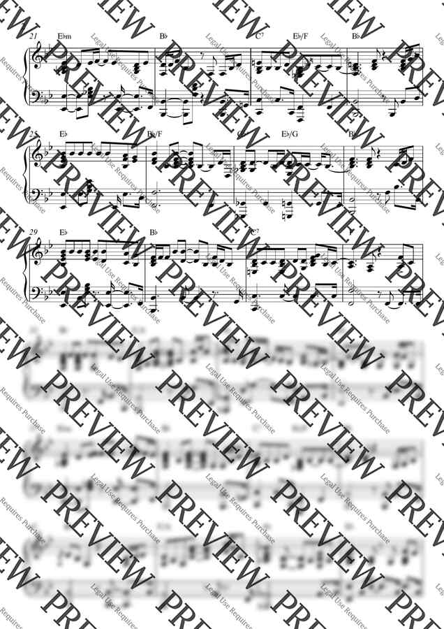 악보 > Adele - Make You Feel My Love (Piano solo) by Hyunjoo Jung