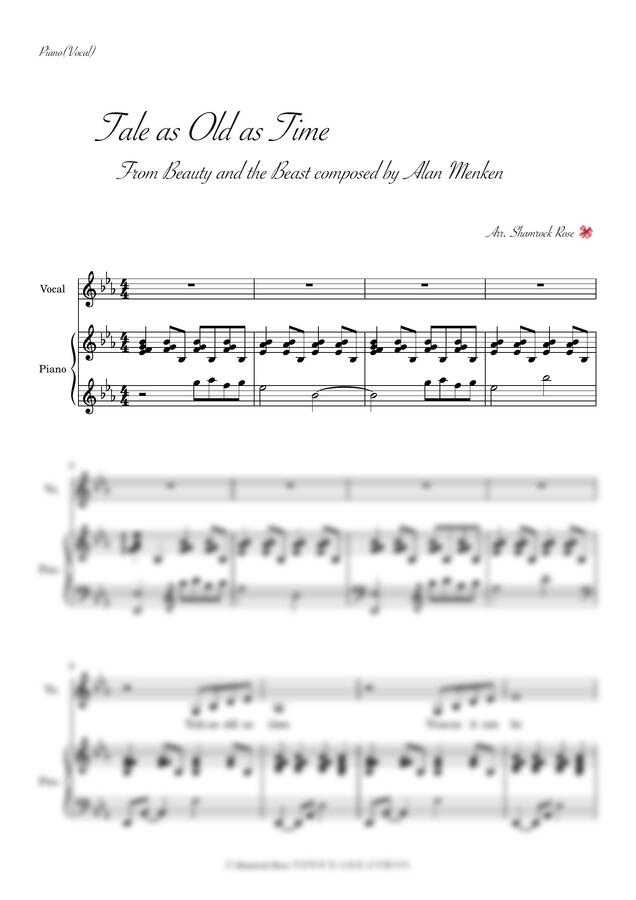  OST Beauty And The Beast Tale As Old As Time 