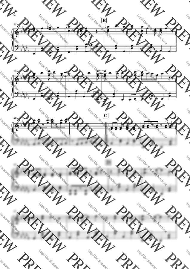 악보 > Little Blue boX - 2 spirits (Danball) | Piano Lovers. jp