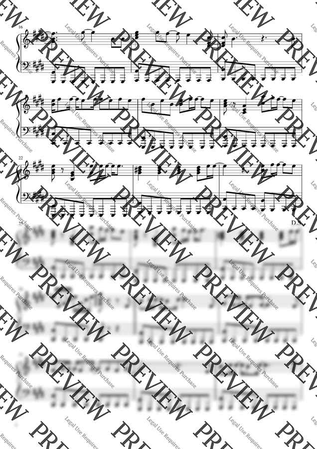 악보 > 가호 - 시작 (이태원 클라쓰 OST) by 3J MUSIC