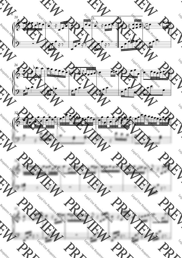 악보 L V Beethoven 베토벤 Für Elise 엘리제를 위하여 쉬운악보 전곡 By 피아노스위프트