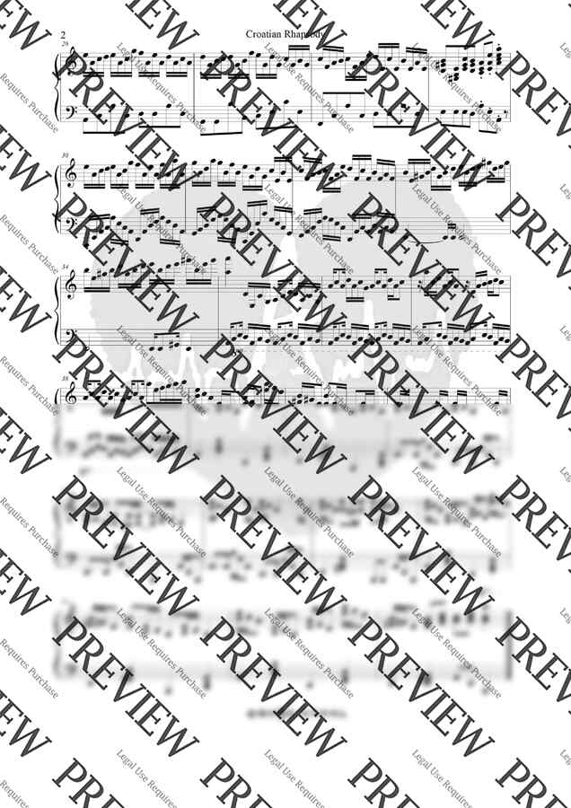 악보 > Maksim - 크로아티안 랩소디 (Croatian Rhapsody) (C key) | 에이쌤