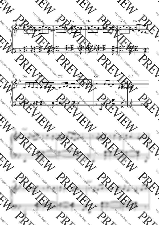 악보 > Jazz - Stolen Moments (쉬운 재즈피아노곡) by ByeolYi