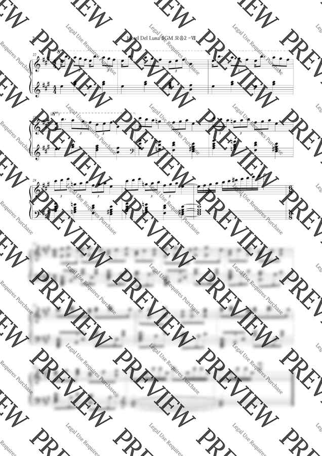 악보 > 호텔 델루나 OST - BGM 2-7 by Haesol