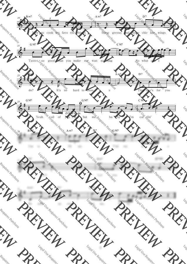 악보 > John Legend - selfish by 악보마트