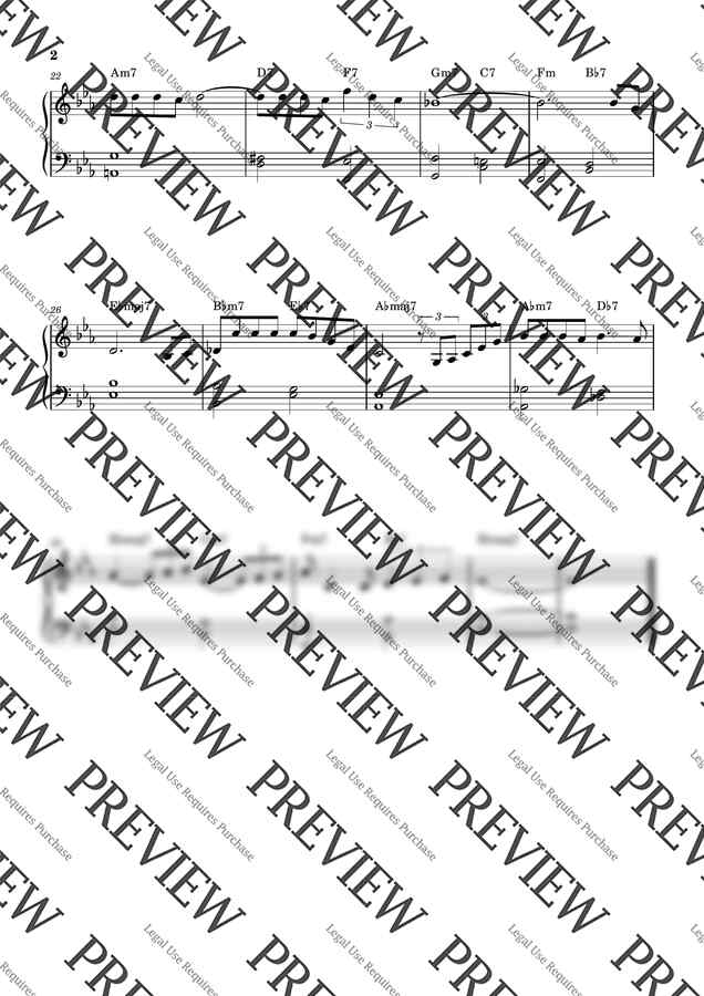 악보 > Erroll Garner - Misty (쉬운 버전) by Haesol