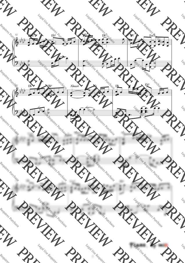 악보 > 세카이노 오와리 - Rain (메리와 마녀의 꽃 OST) by Piano. by mio