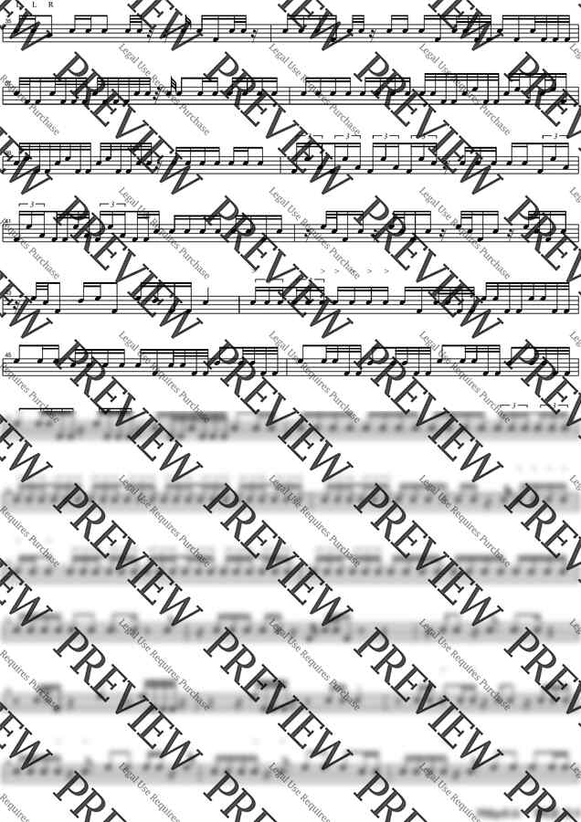 악보 > led zeplin - mobydic by 카피드럼