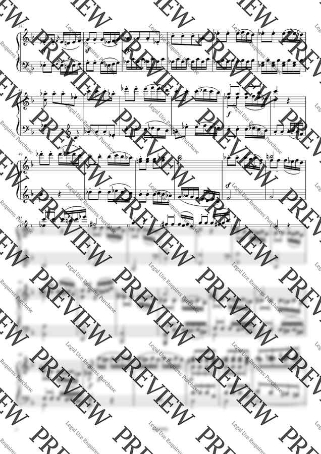 악보 > L. V. Beethoven (베토벤) - Sonata No.6 (소나타 6번 3악장) by JUNPIN