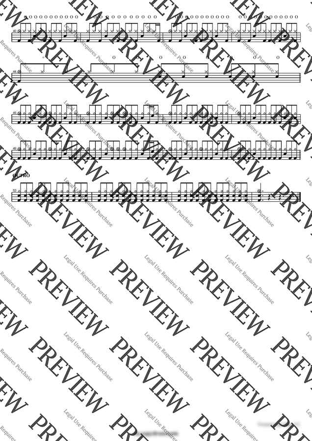 악보 > Coldplay - Twisted Logic by COPYDRUM