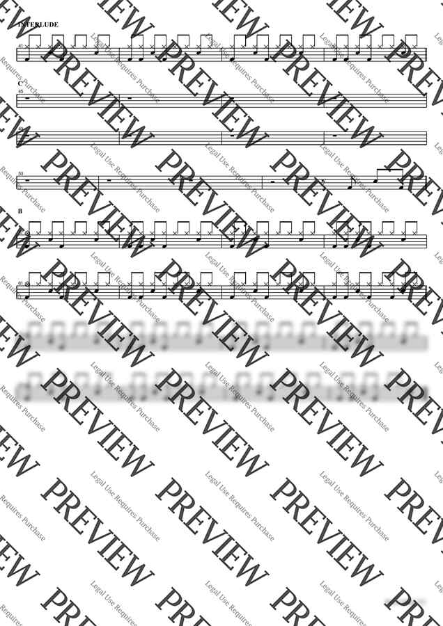 악보 > Imagine Dragons - Bones by COPYDRUM