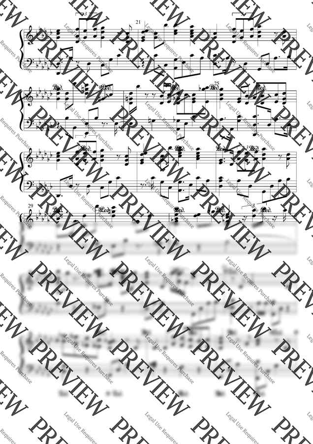 악보 > Jud Friedman, Allan Rich - Whitney Houston - Run to you 피아노 편곡 악보