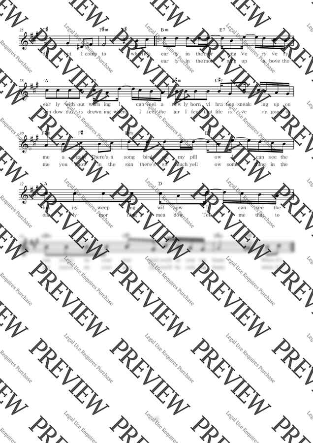 악보 > Cliff Richard - Early In The Morning by 악보마트