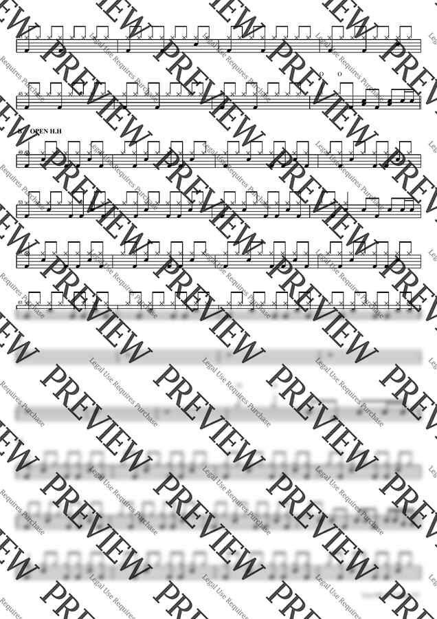 악보 > aespa - Live My Life by COPYDRUM