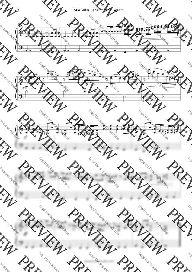 악보 > John Williams - Star Wars OST - The Imperial March (Easy ver ...