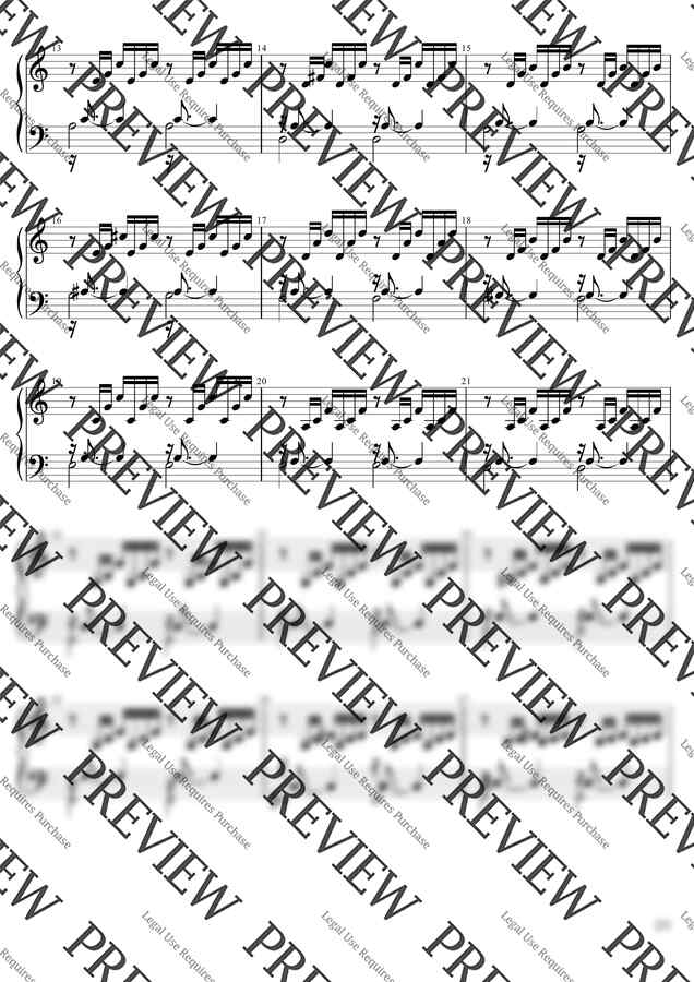 악보 > Bach(바흐) - Prelude 1번 C Major BWV 846 ♩=70 피아노악보(4급)3마디Amkey3P원곡버전 ...